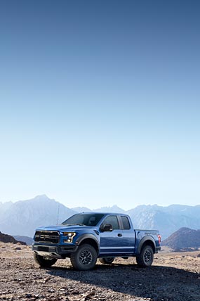 Blue Ford Raptor Wallpaper